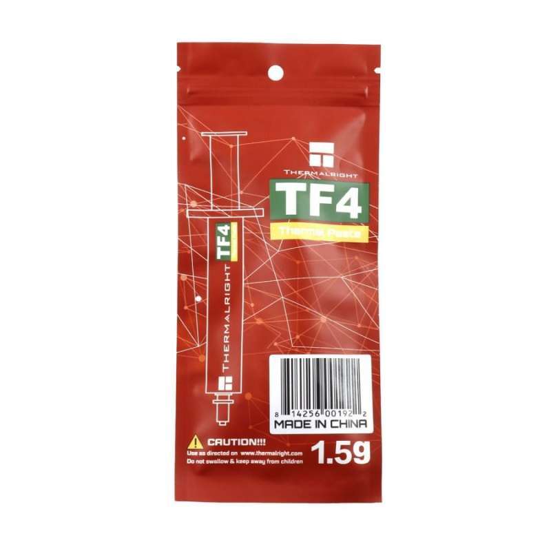 Jual Thermal Paste THERMALRIGHT TF4 1.5G / 1.5 Gram Thermal Grease ...
