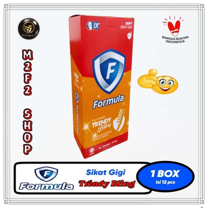 Promo Sikat Gigi Formula Soft Toothbrush Trendy Bling (kemasan Pack ...