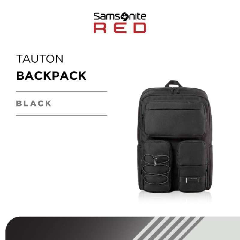 Promo Tas Ransel Pria Samsonite Red Label Tauton Backpack - Black ...