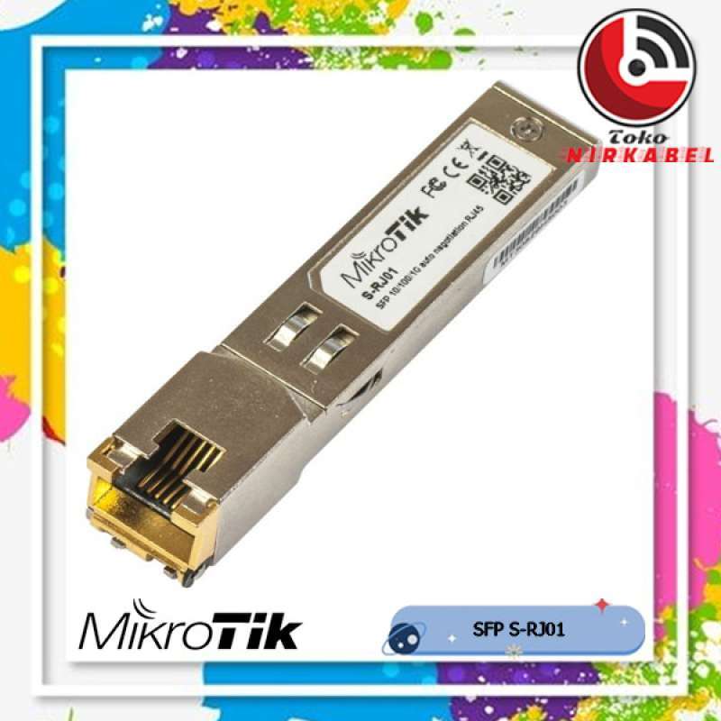 Jual Mikrotik SFP RJ45 1G S-RJ01 di Seller Moni Store - Duri Kepa, Kota Jakarta Barat | Blibli