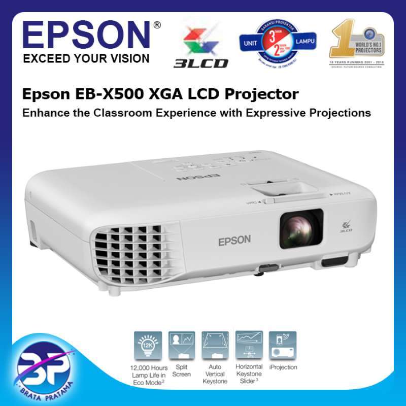 Jual Epson Eb-x500 Projector Di Seller Brata Pratama - Brata Pratama ...