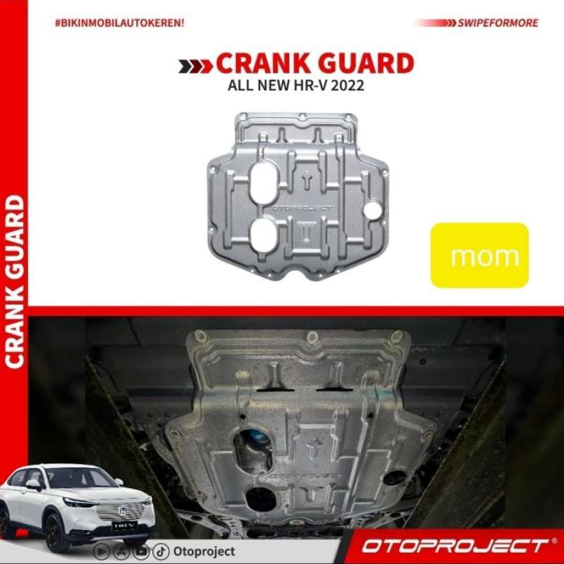 Jual Crank Guard / Cover Pelindung Bawah Mesin Otoproject All New Hrv ...