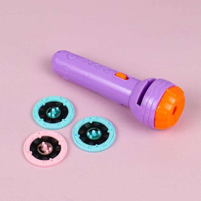 Jual Mainan Senter Proyektor Karakter - Merah Muda Di Seller Bentley ...