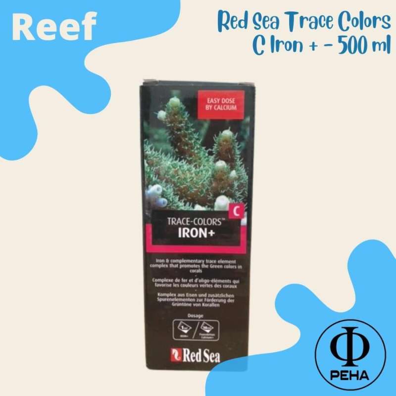 Jual Red Sea Redsea Trace Colors C - Iron+ Supplement - Make Up Coral ...