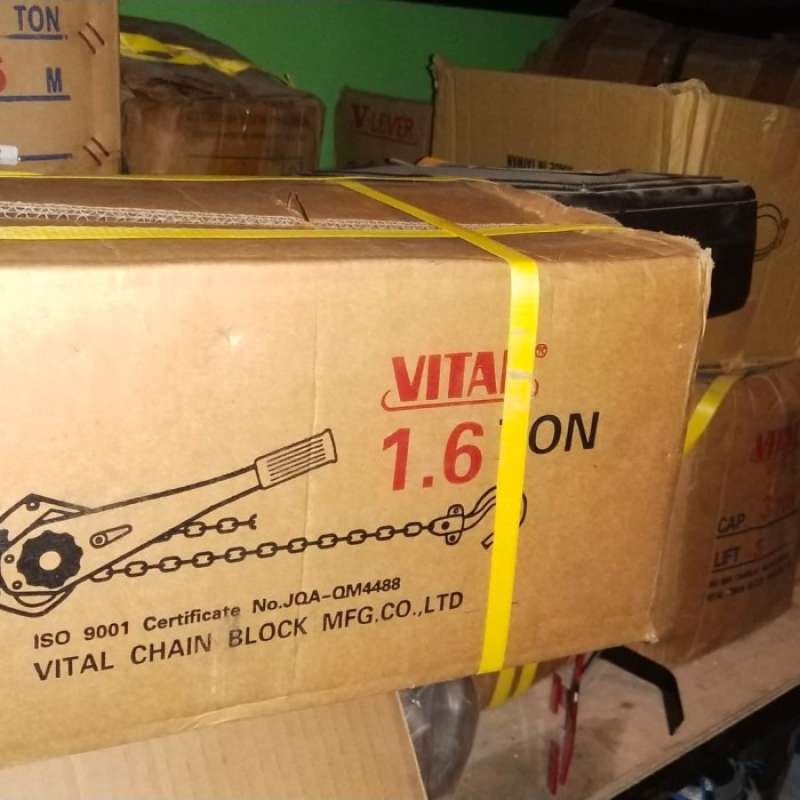 Jual Vital 1.6 Ton - Chain Block Lever Hoist Standard Lift 1.5 di ...