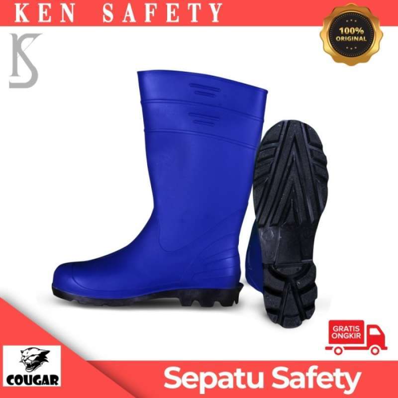 Jual Sepatu Boots Proyek/safety - Cougar Protective Toe Cap Original Di ...