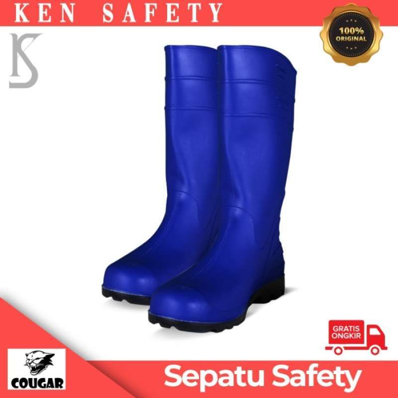 Jual Sepatu Boots Proyek/safety - Cougar Protective Toe Cap Original Di ...