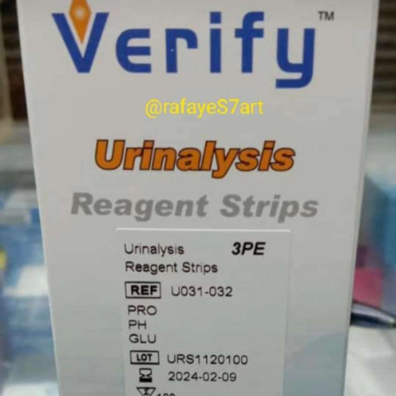 Promo Strip Verify Urinalysis Reagent / Strip Test Urine Diskon 22% di ...