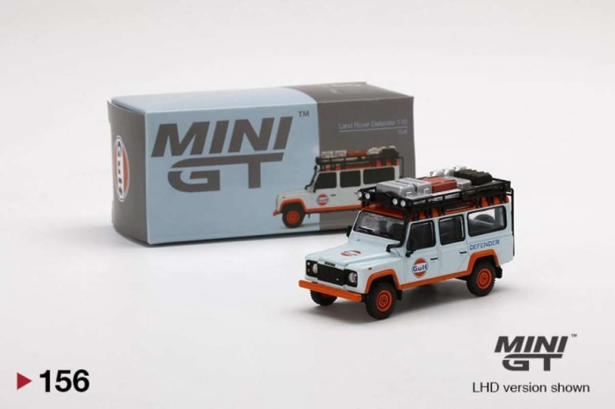 Promo Diecast Mobil Mobilan Land Rover Defender 110 Edisi Gulf No. 156 ...