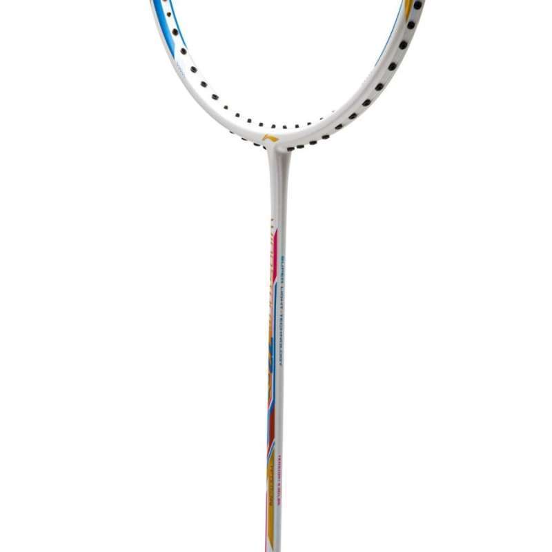 Promo New Color Raket Badminton Lining Windstorm 72 S White Gold Blue ...