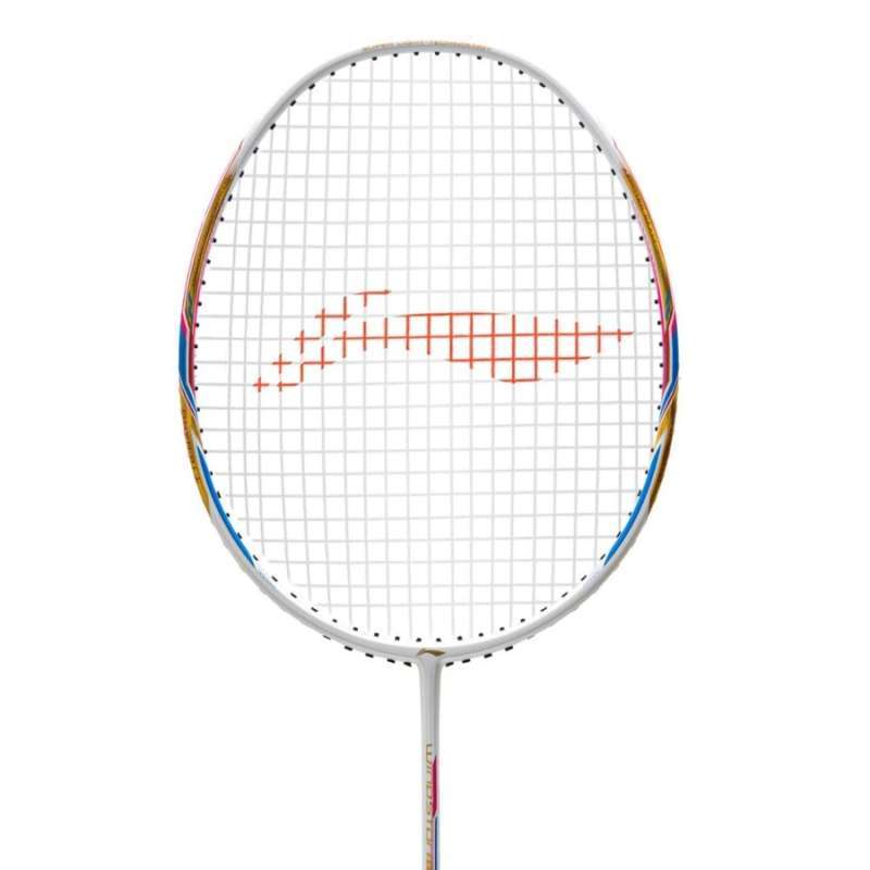 Promo New Color Raket Badminton Lining Windstorm 72 S White Gold Blue ...