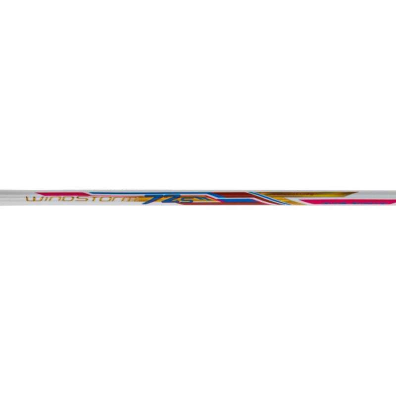 Promo New Color Raket Badminton Lining Windstorm 72 S White Gold Blue ...