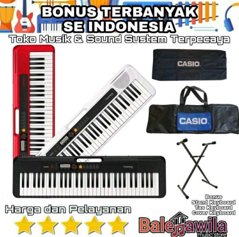 Promo Keyboard Casio CTS200 CTS 200 (+Bonus) ORIGINAL Casio CT-S200 ...
