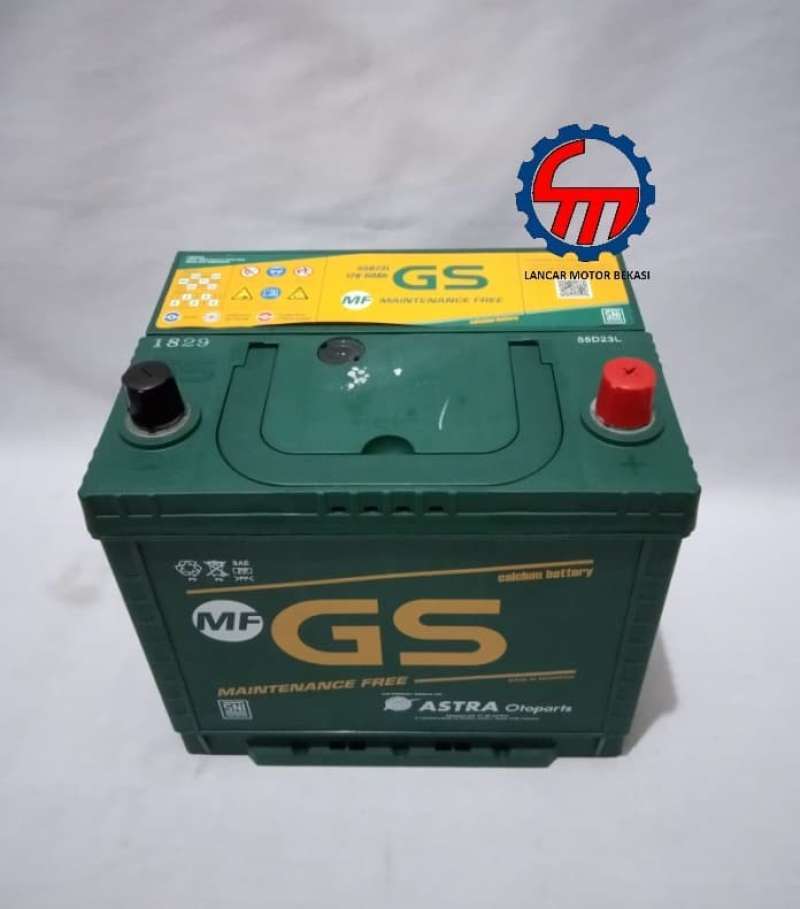 Jual Recommended Aki Accu Kering Gs Astra Mf 55d23l 60ah Kijang Innova Camry New Camry Di Seller ...