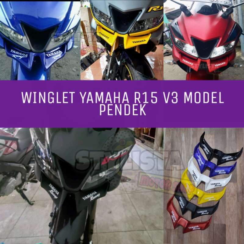 Jual Winglet New Model Yamaha R15 Led - Kuning di Seller STYLISTA ...