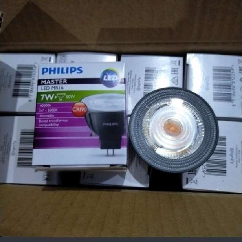 Jual PHILIPS MASTER LED MR16 7W 3000K 24D DIMMABLE PHILIPS (ISI 10PC ... Jual PHILIPS MASTER LED MR16 7W 3000K 24D DIMMABLE PHILIPS (ISI 10PC ...