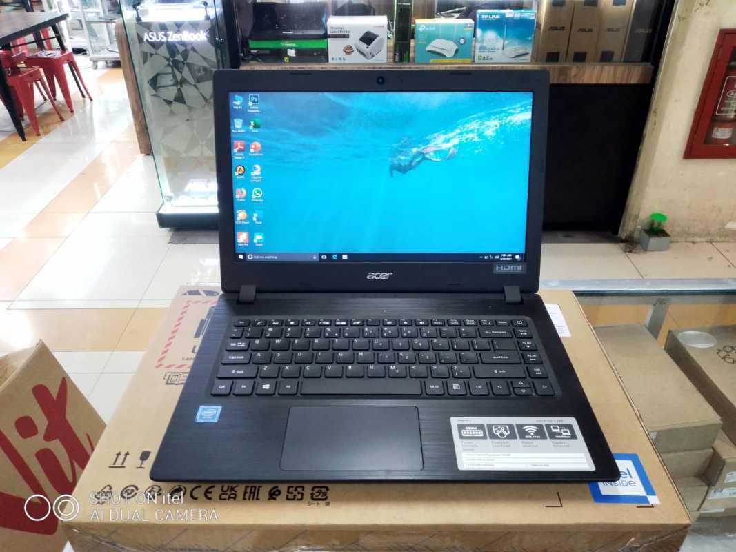 Jual LAPTOP NOTEBOOK ACER ASPIRE RAM 4GB HDD 1TB 14 INCH SLIM SIAP PAKA ...
