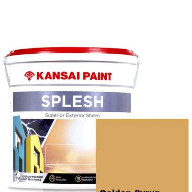 Jual Kansai Paint Splesh Golden Syrup 2,5 Liter | Cat Tembok Eksterior ...