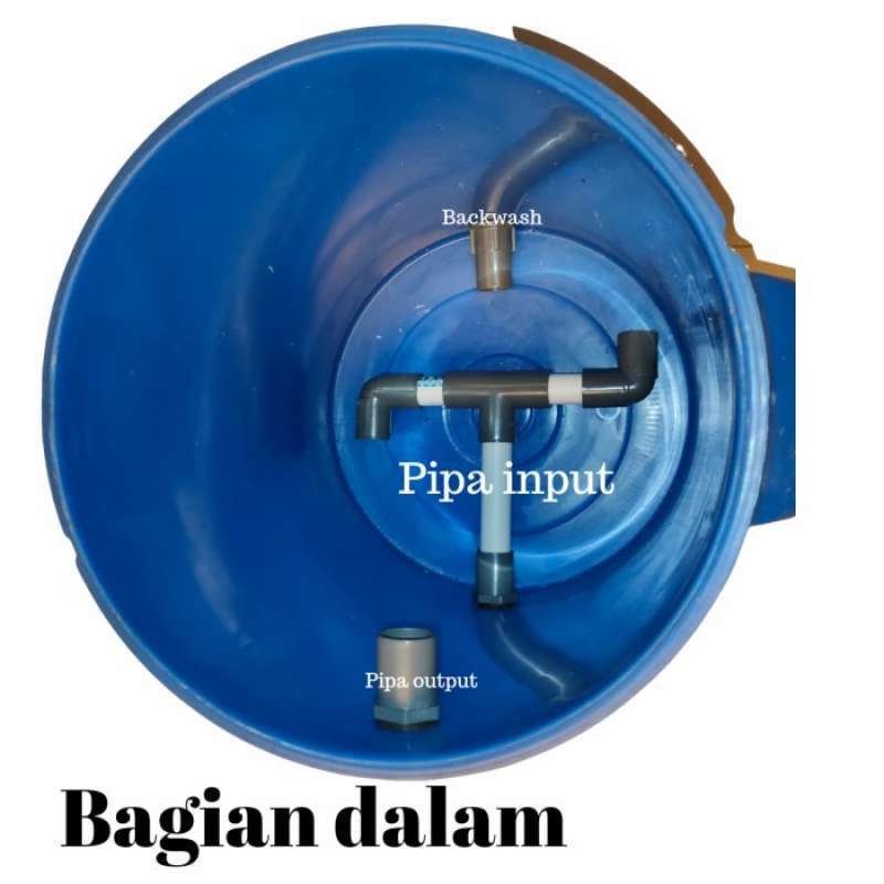 Jual Free Ongkir Ember Bio Filter Kolam Ikan Uk 20 L -biru Di Seller ...