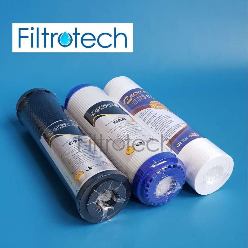 Jual Paket Catridge Filter Catridge Air Ledeng - Sediment, Gac, Cto Di ...