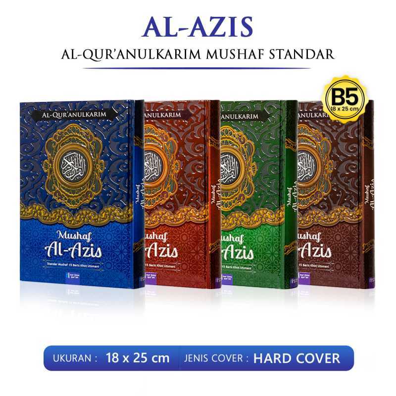 Jual Al quran Terjemah Tajwid Mushaf Al Azis Alquran Kecil Ukuran B5 ...