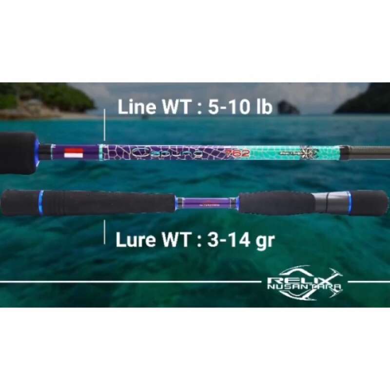 Jual Joran Relix Nusantara Capung 762 Ul Blue Spiderman 5-10lb Di ...