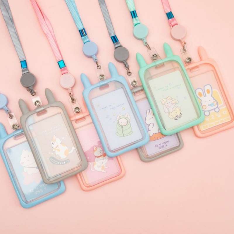 Promo Rb-c324 Name Tag Id Card Holder Gantungan Kartu Nama Atau Panitia ...