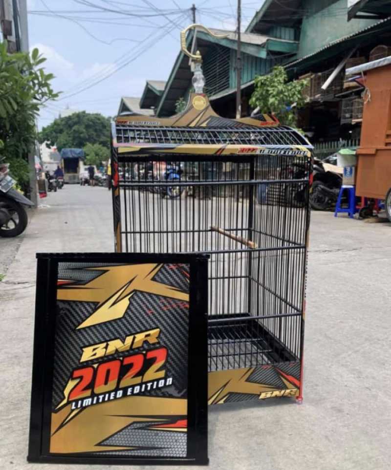 Promo SANGKAR KANDANG BURUNG KOTAK BNR DECAL LIMITED 2022 NO 2 Diskon ...