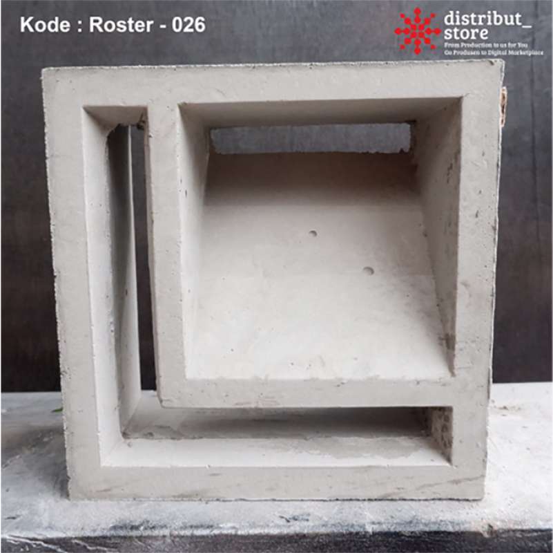 Jual Roster Beton / Loster Beton / Jalusi / Lubang Angin - Kode 026 di ...