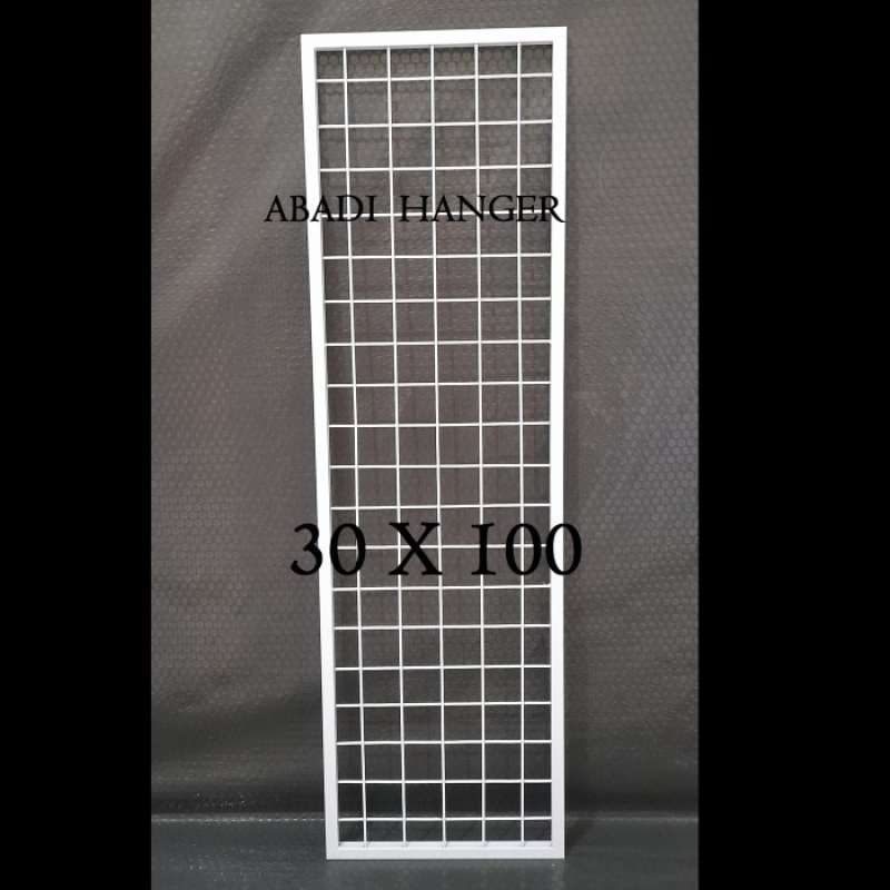Promo Jaring Ram Besi Coating Putih/Hitam Bingkai 30 X 100Cm Diskon 35% ...