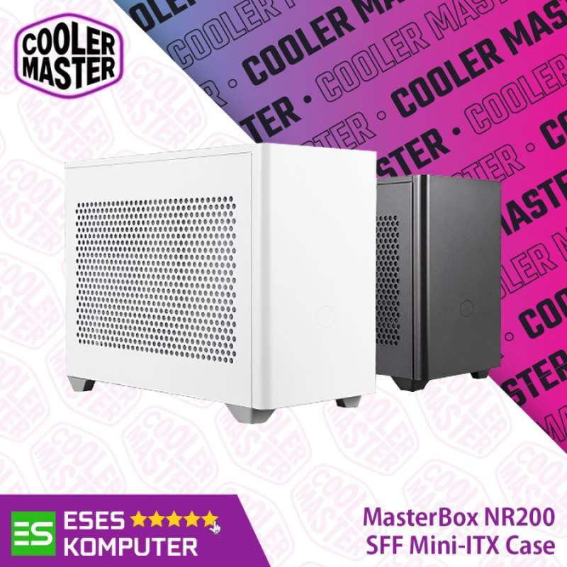 Jual Cooler Master MasterBox NR200 Mini-ITX Case SFF - Hitam - Putih di ...