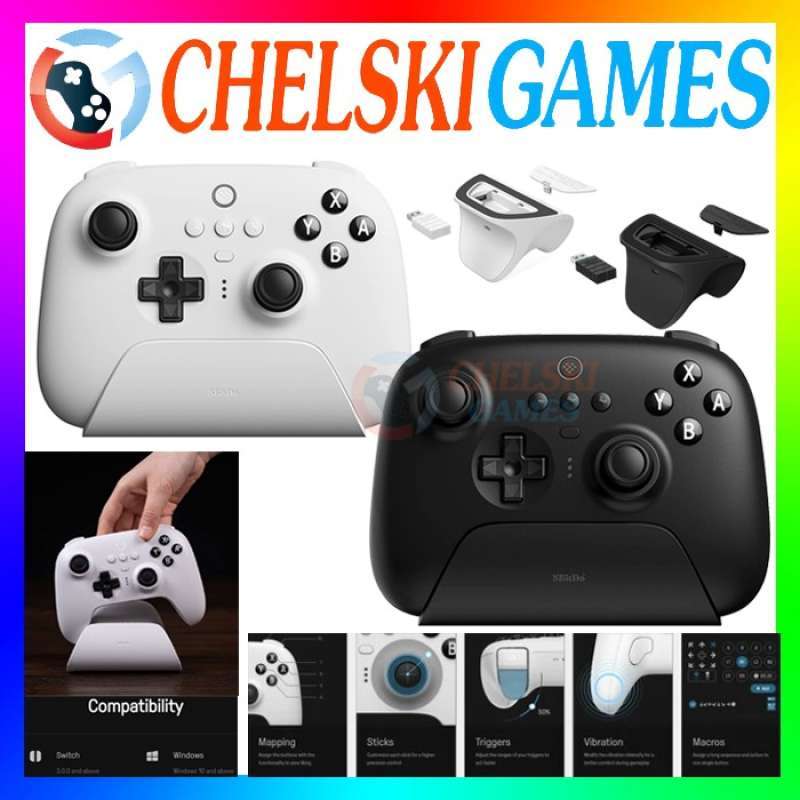 Promo 8Bitdo Ultimate Bluetooth Controller with Charging Dock Diskon 23 ...