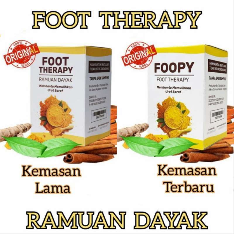 Jual FOOPY FOOT THERAPY ORIGINAL RAMUAN DAYAK RENDAM KAKI DAN TANGAN di ...