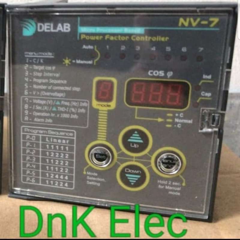 Promo Power Factor Regulator Merk Delab 7 Step Diskon 23% Di Seller ...