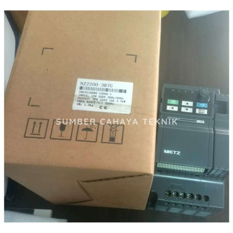 Jual NIETZ Inverter 5 HP input 1 phase 220v output 3 phase 220v di Seller Berkah Mulia Store ...