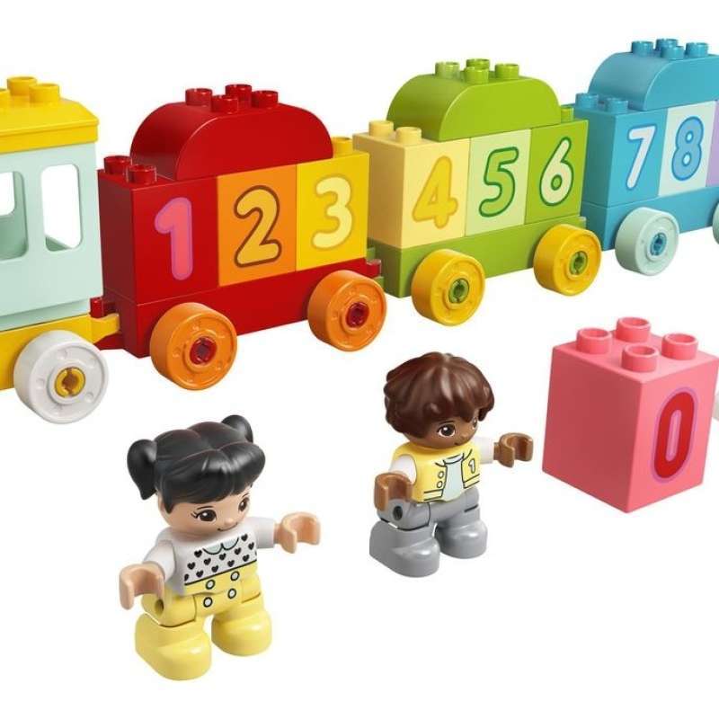 Promo LEGO 10954 Duplo Number Train Original - Lego Belajar Angka ...