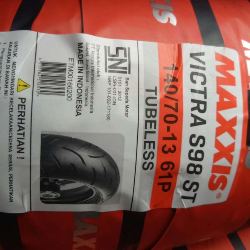 Jual Ban Maxis Nmax 140/70-13 / Ban Belakang Nmax di Seller Winner ...