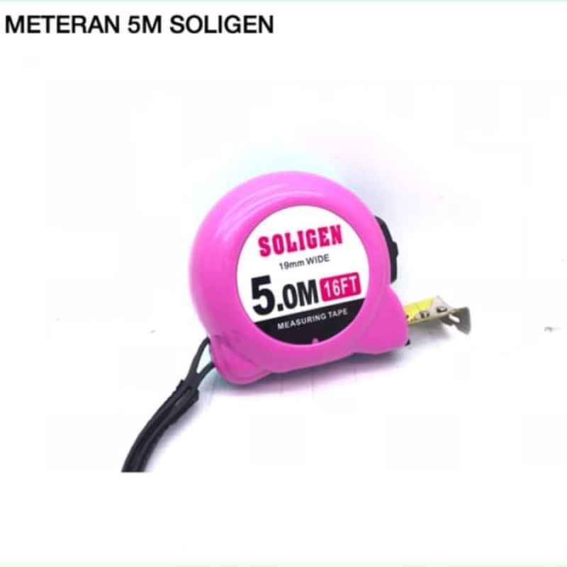 Jual METERAN SOLIGEN 5M - METERAN BANGUNAN - 5 METER - METERAN ROLL di ...