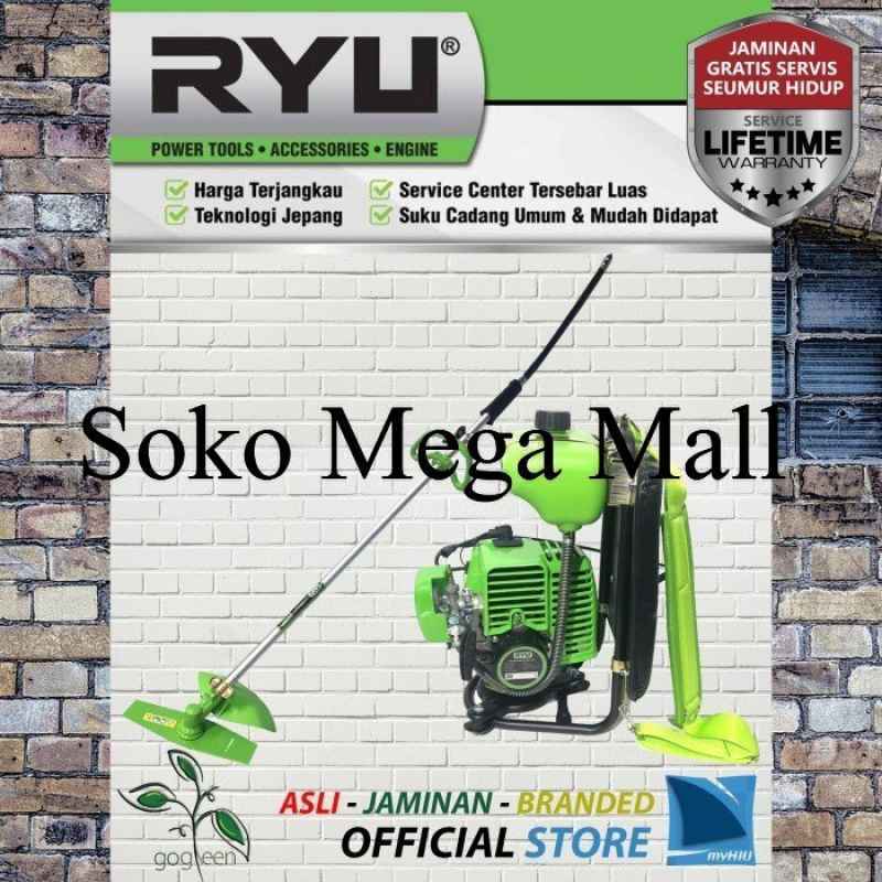 Promo Mesin Potong Rumput 2 TAK 30cc Gendong Bensin - Brush Cutter ...