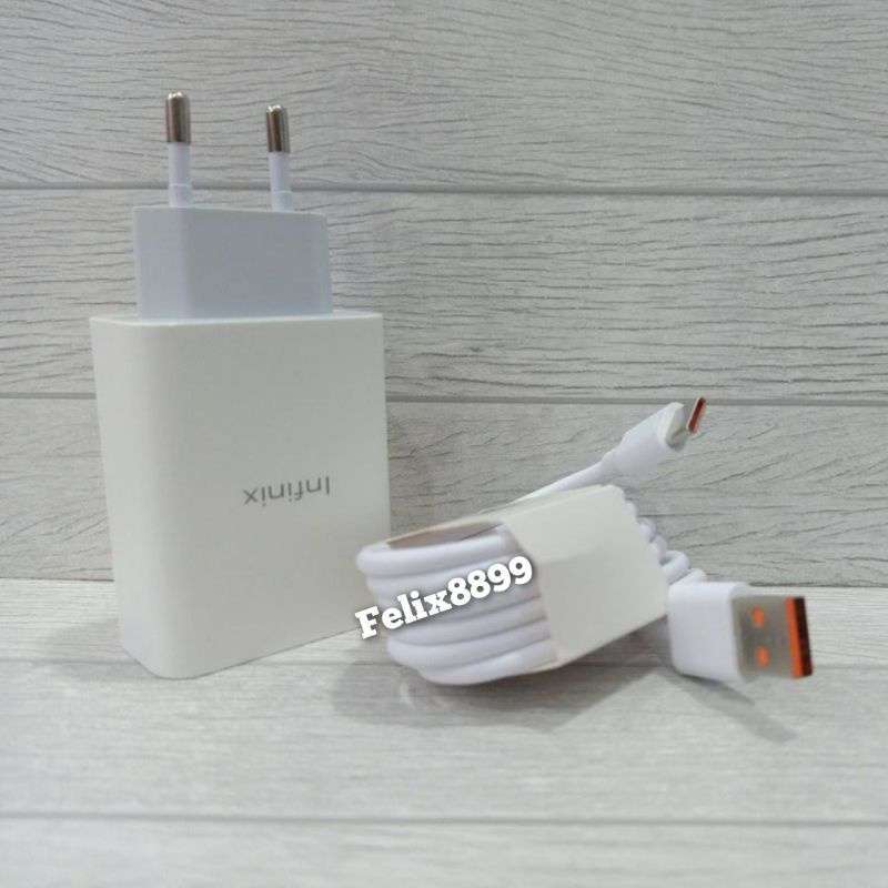 Promo Charger infinix Note 10 Note 10 Pro Original 33W Fast Charging ...