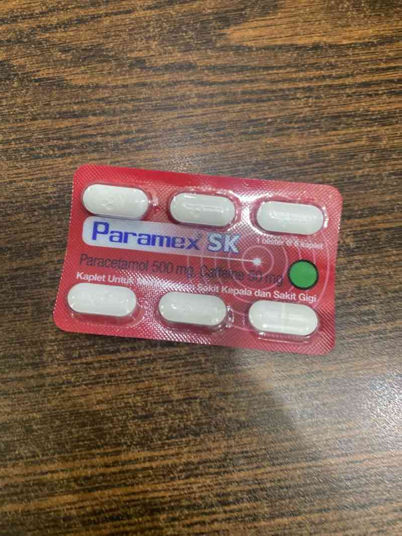 Jual Paramex SK sakit kepala dan gigi - 1 papan 6 taplet di Seller daudsadikin93 - Kota Medan ...
