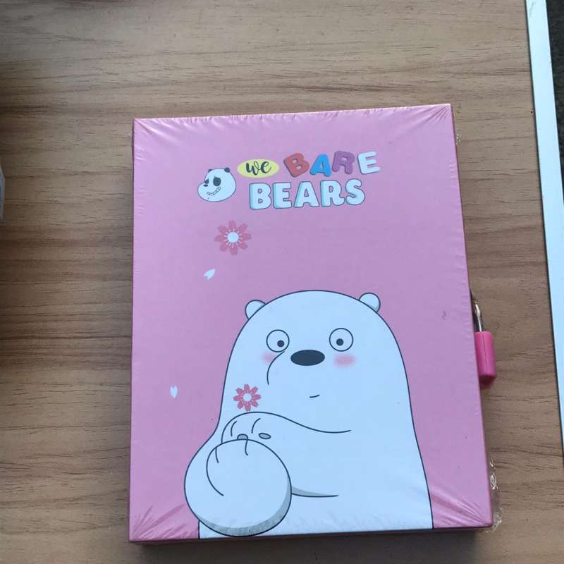Jual Buku Gembok Kartun - Pink Ungu Biru - Diary Tulis Kartun Lucu ...