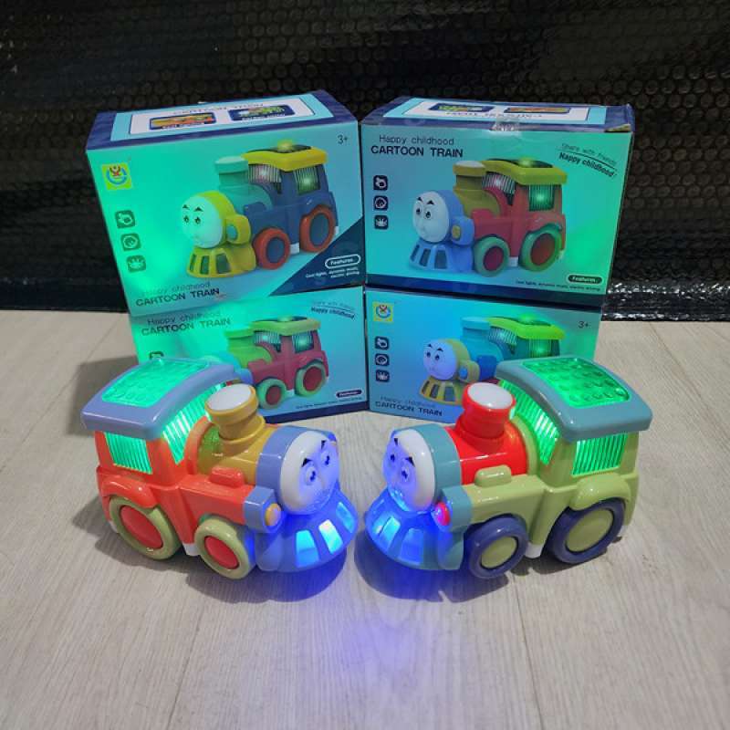 Promo MAINAN KERETA LOCOMOTIF TRAIN CARTOON CAR TOMAS KERETA API Diskon ...