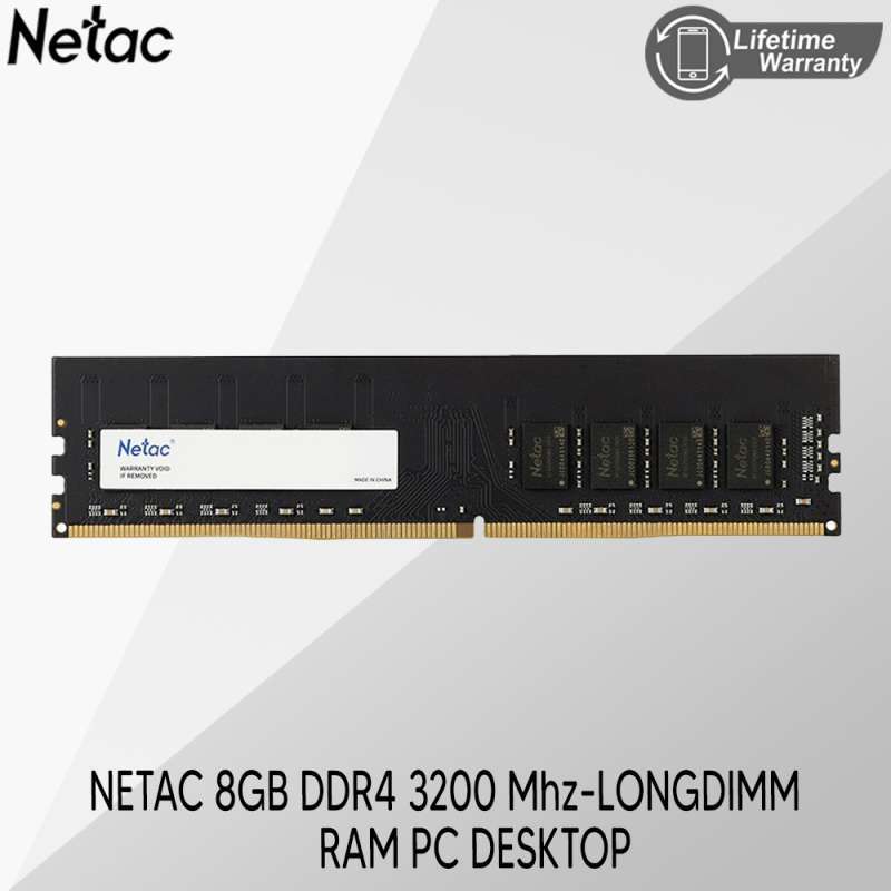 Promo Netac Basic Longdimm 8GB DDR4 3200Mhz-Ram PC Desktop Diskon 22% ...