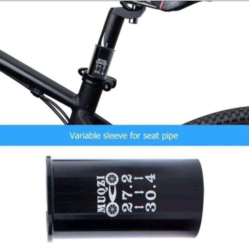 Jual Adaptor Adapter Seatpost 30.4 To 27.2 Mm Seat Tube Seattube ...