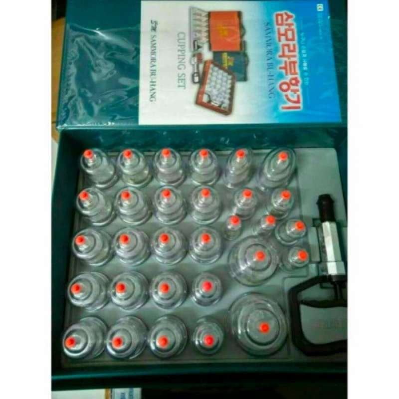 Jual Alat Bekam Sammora-kop Angin 30 Cap Merah Premium Lengkap Pen ...