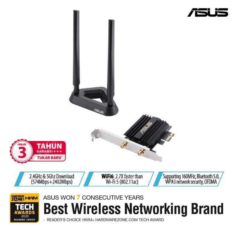 Jual Asus Wifi 6 Adapter Original Murah - Harga Diskon April 2024 | Blibli