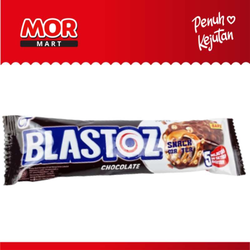Jual BLASTOZ Bitez Chocolate Cemilan Coklat Wafer Biskuit 24 gr di ...