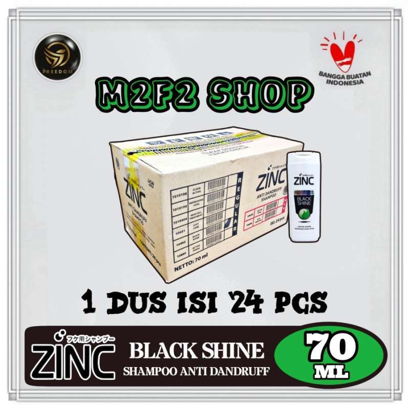 Promo Shampoo Zinc Anti Dandruff | Ketombe Botol Pet - 70 Ml (kemasan ...
