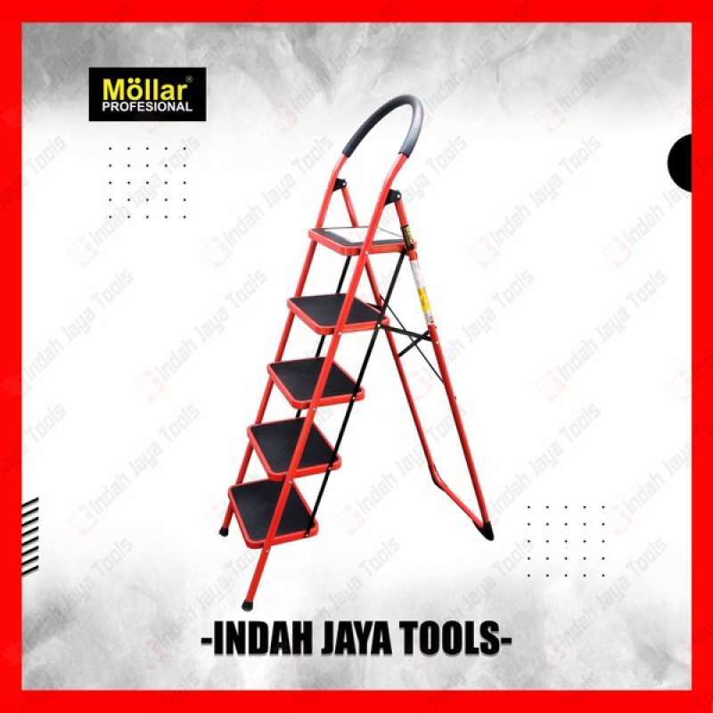 Promo Mollar Tangga Rumah Steel 5s 5 Step - Tangga Lipat Rumah Ladder ...